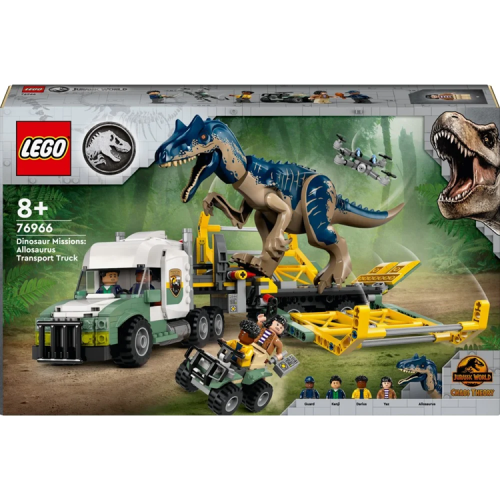 LEGO Jurassic World 76966 Dinomisje - ciężarówka do transportu ...