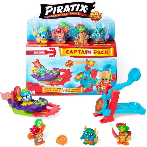 PIRATIX - Zestaw Capitan Pack Anchor- Shark Treasure - 2 Seria - 37027 ...