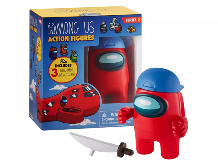 Among Us – Figurka akcji 12 cm - Czerwony Crewmate – Seria 2 - AU6210 ...