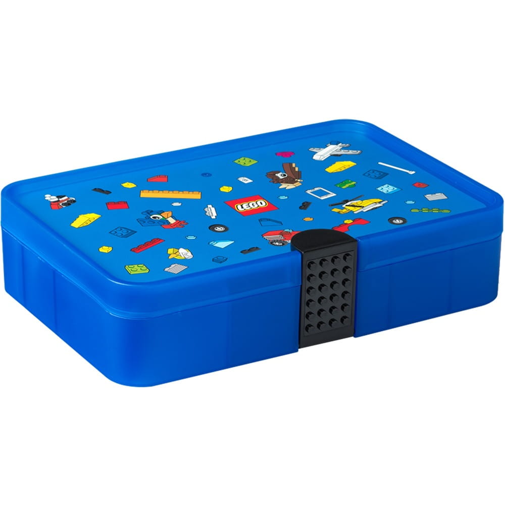LEGO - Pudełko z przegródkami - Niebieski sorter Iconic na klocki 4084 ...