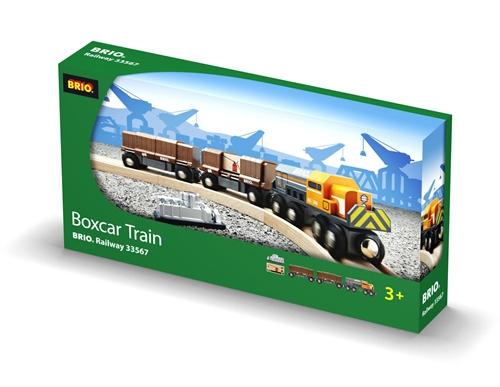 BRIO Pociąg Towarowy do kolejek drewnianych 33567 Sklep z zabawkami Kimland