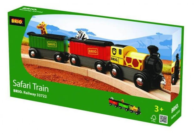 BRIO Pociąg Safari 33722 Sklep z zabawkami Kimland