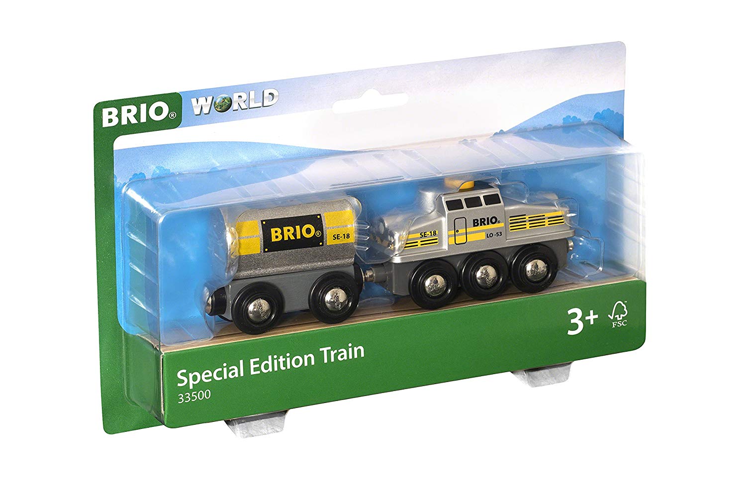 BRIO 33500 Pociąg drewniany - Edycja specjalna Sklep z zabawkami Kimland