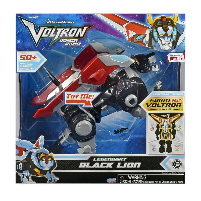 Voltron: Legendarny Obrońca - Czarny Lew interaktywny - 50 dźwięków ...