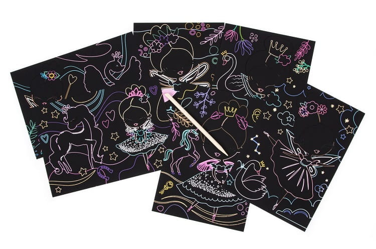 Kidea – Wydrapywanka Wróżka – Scratch Art Book 5552 Sklep z zabawkami ...