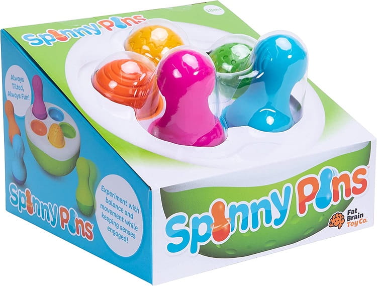 Fat Brain Toy – Spinny Pins – Wańka wstańka z kręglami FA248-1 Sklep z ...