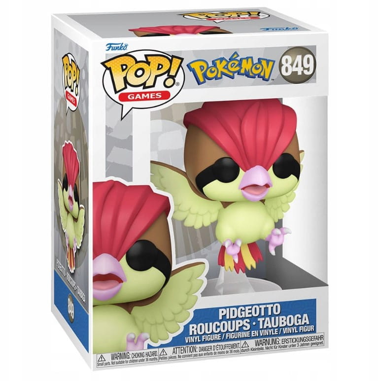 Funko POP - Pokemony - Figurka Pidgeotto 849 Sklep z zabawkami Kimland